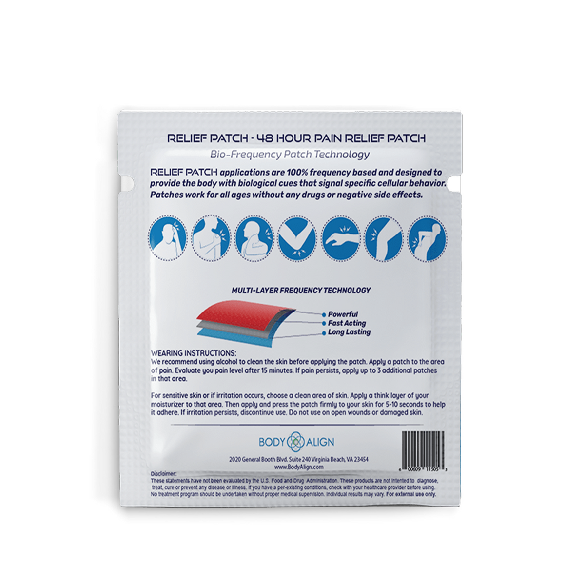 Body Relief Patch -20 Pack! – Body Align